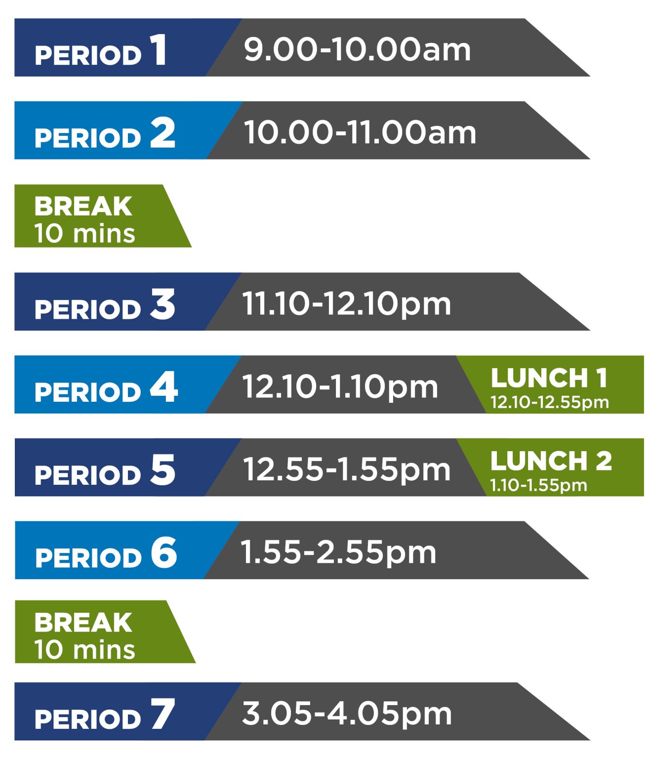 Timetable 2025-26 - Preston College